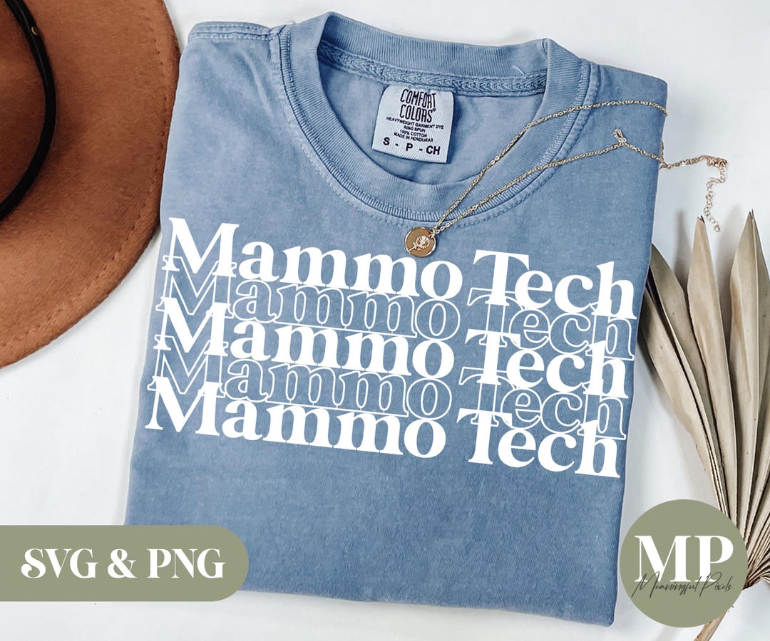 Mammo Tech SVG & PNG - Etsy