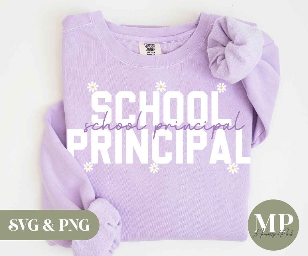 School Principal SVG & PNG - Etsy