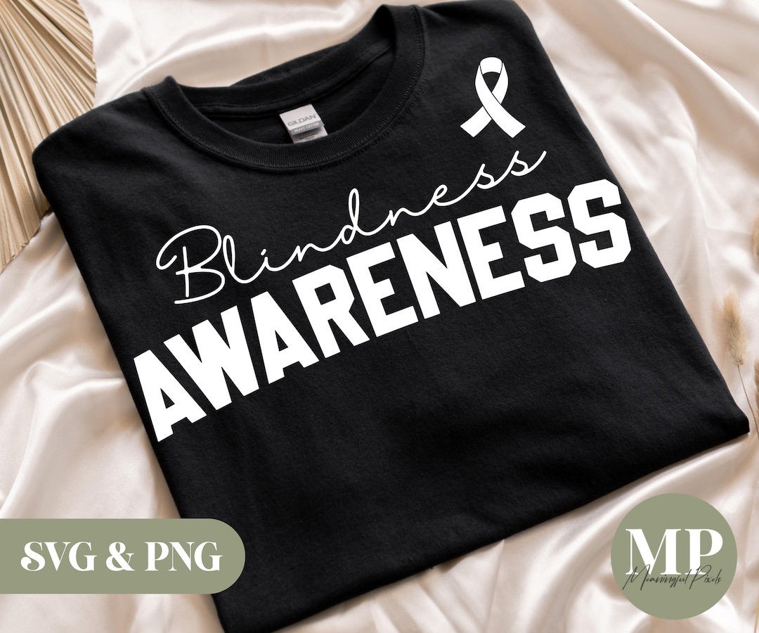 Blindness Awareness SVG & PNG - Etsy