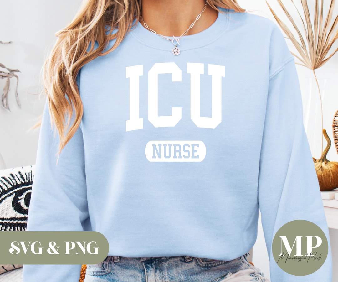 ICU Nurse | Intensive Care Unit Nurse SVG & PNG - Etsy