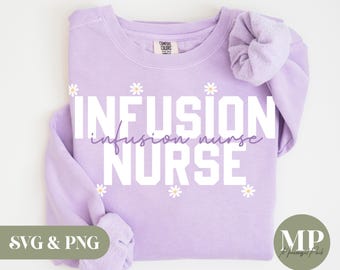 Infusion Nurse Png and Svg Digital Download - Etsy