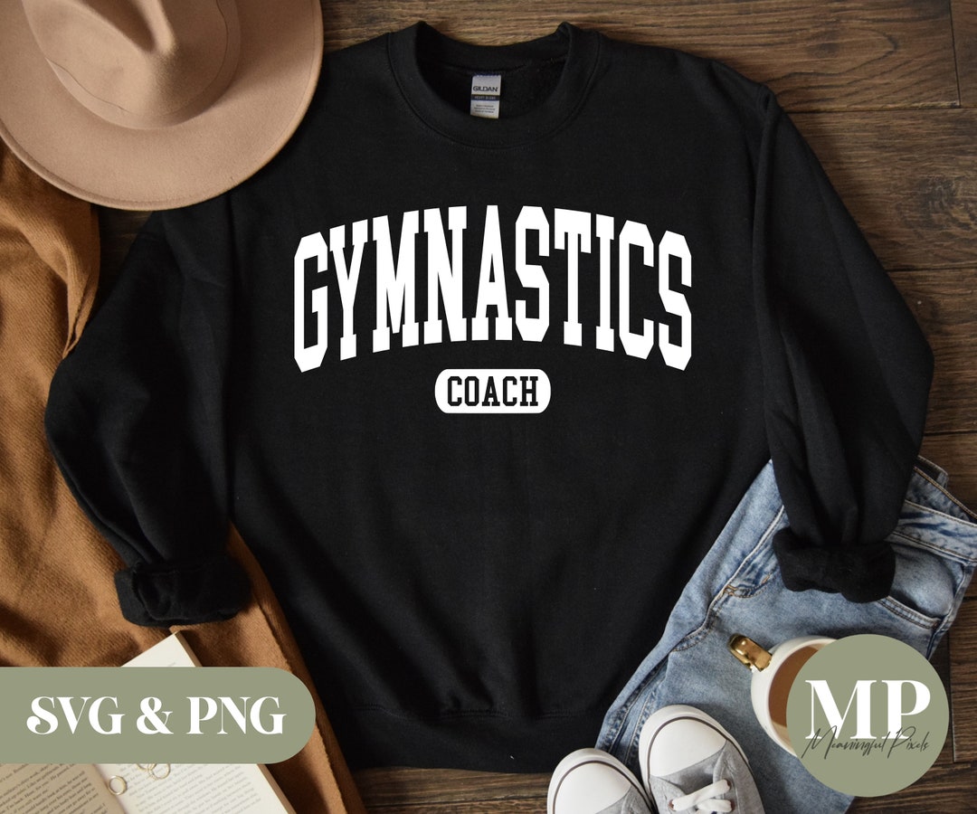 Gymnastics Coach SVG & PNG - Etsy