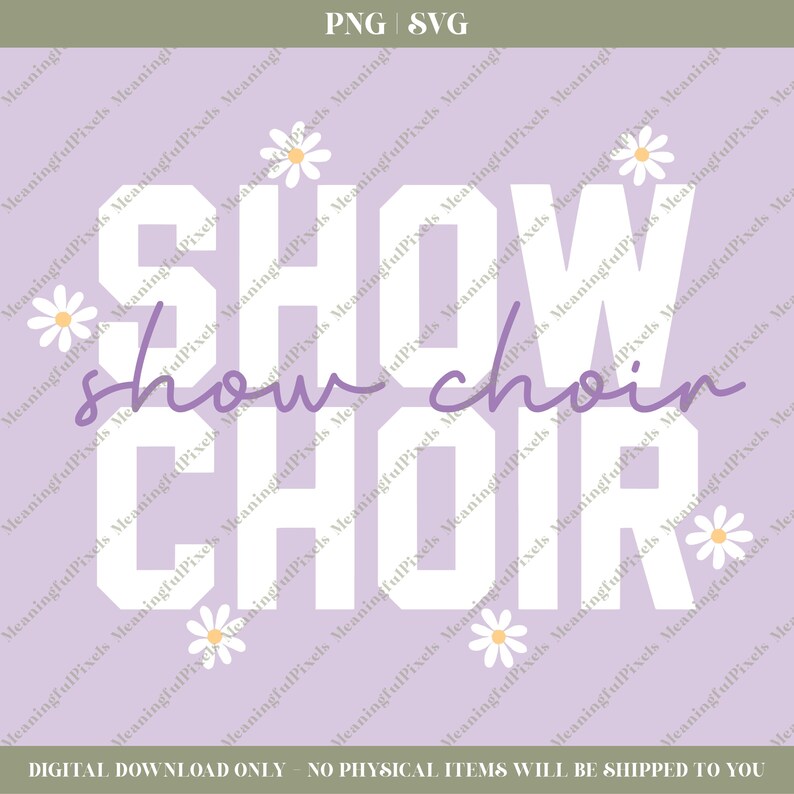 Show Choir SVG & PNG - Etsy