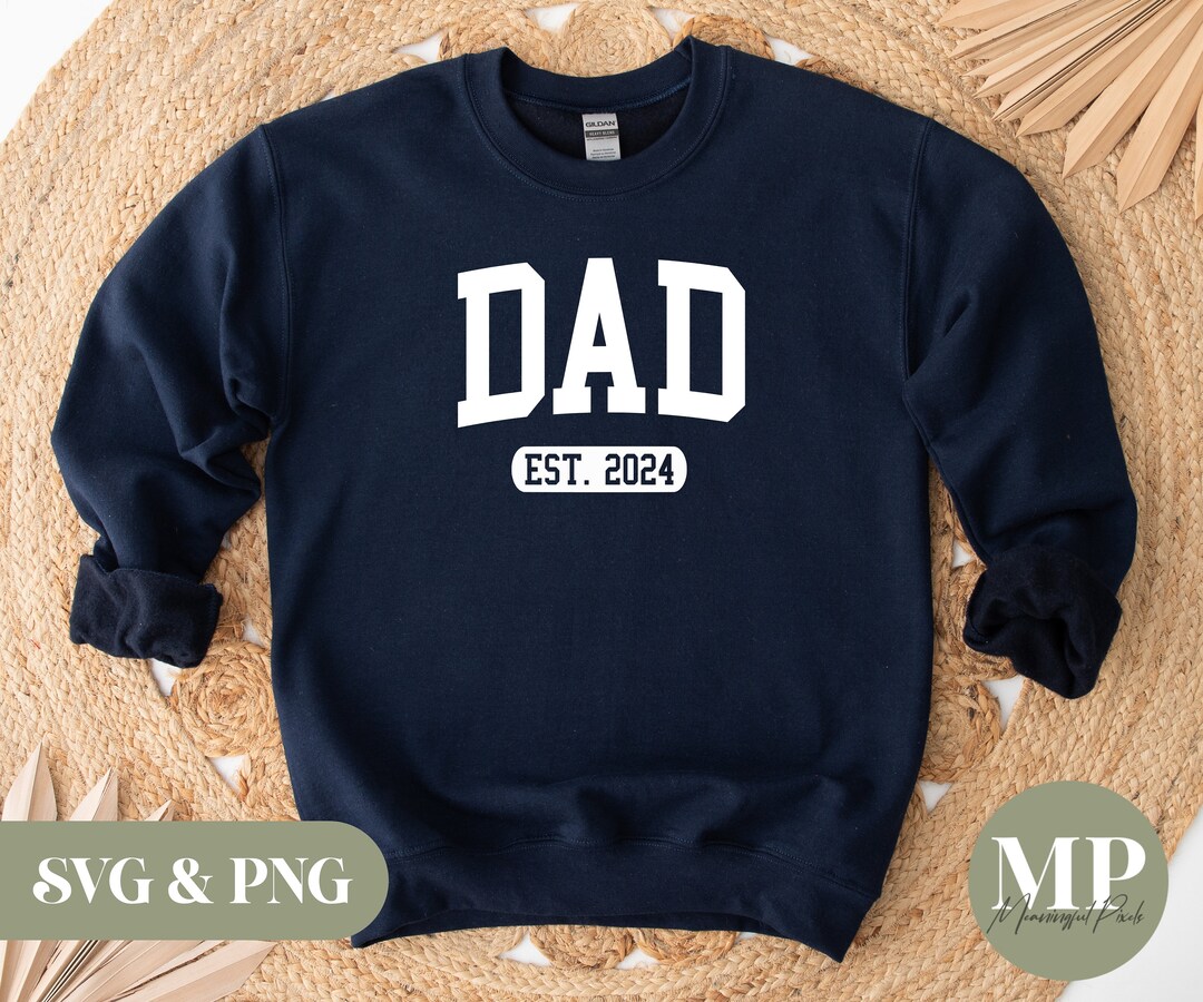 Dad Est. 2024 SVG & PNG - Etsy