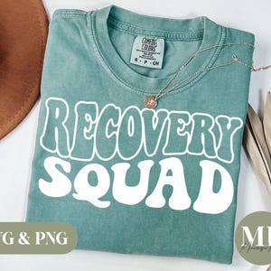 Recovery Squad SVG & PNG - Etsy