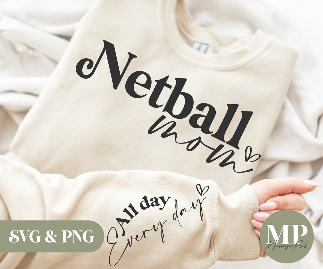 Netball Mom SVG & PNG - Etsy