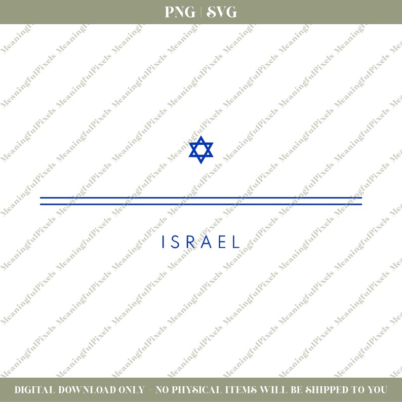 Israel SVG & PNG - Etsy