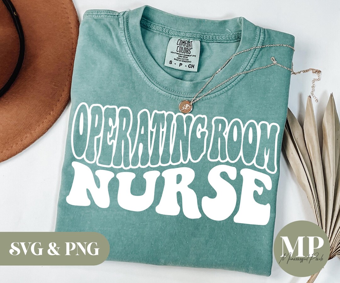 Operating Room Nurse SVG & PNG - Etsy