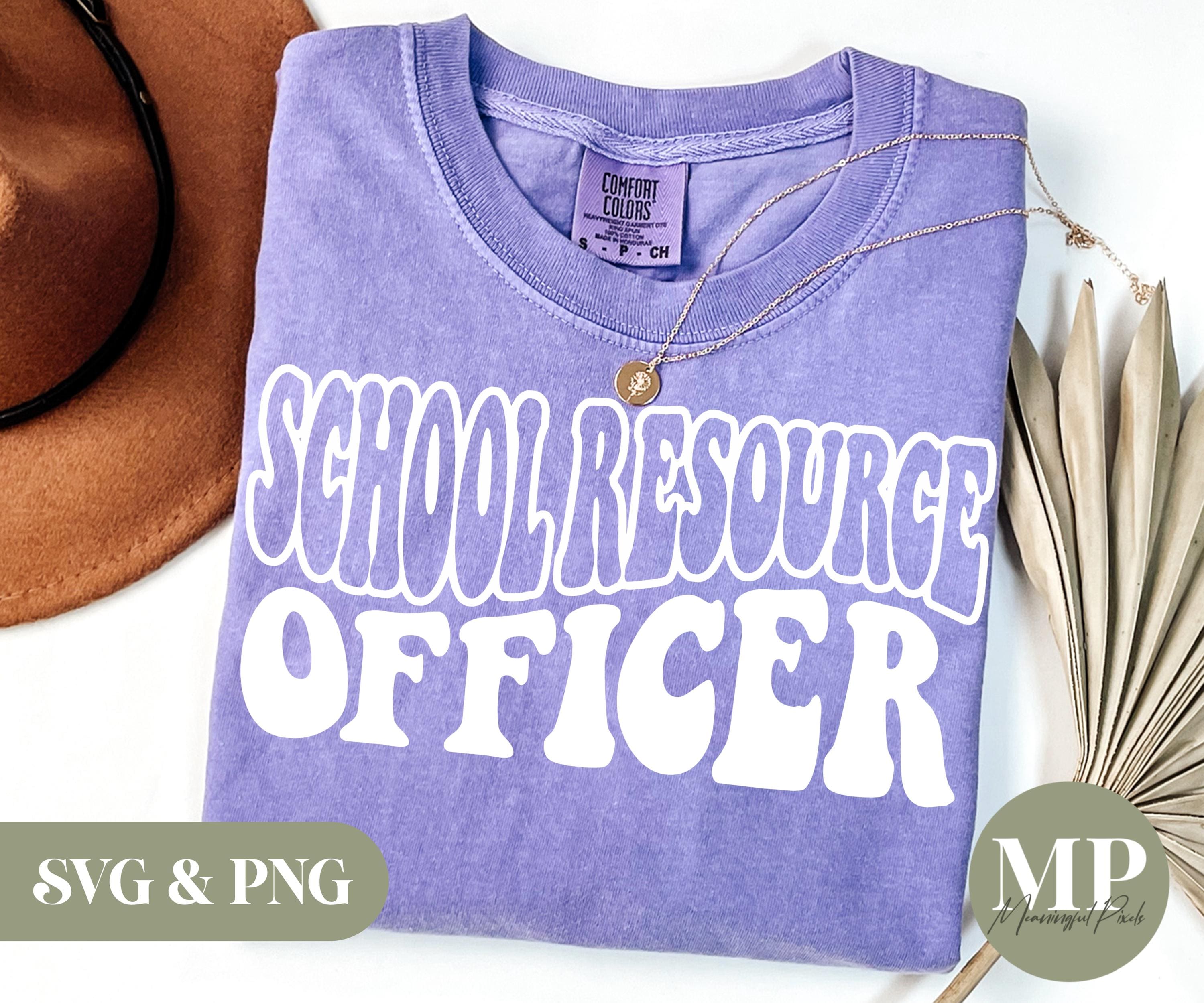 School Resource Officer SVG & PNG - Etsy