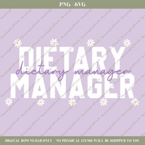 Dietary Manager SVG & PNG - Etsy