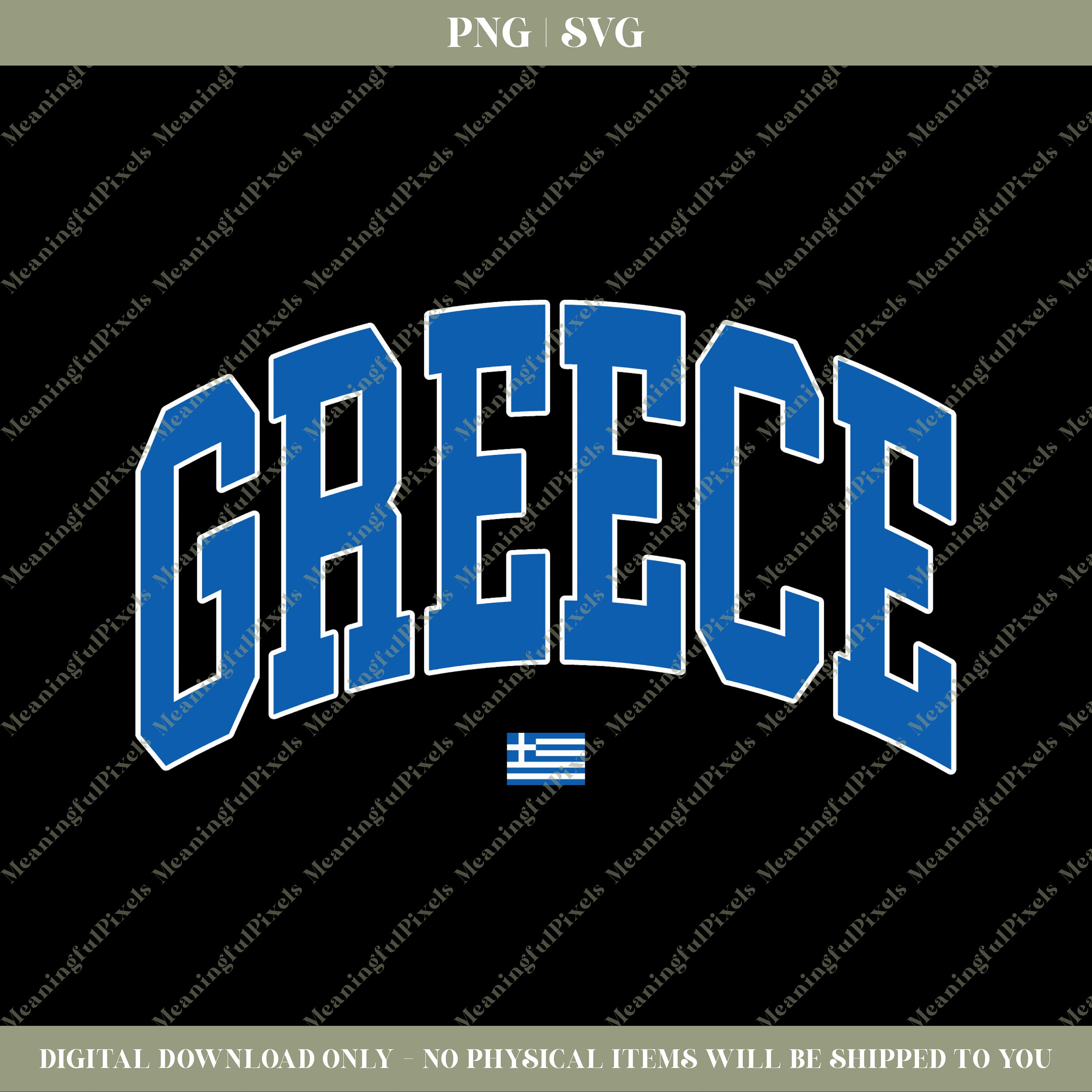 Greece SVG & PNG - Etsy