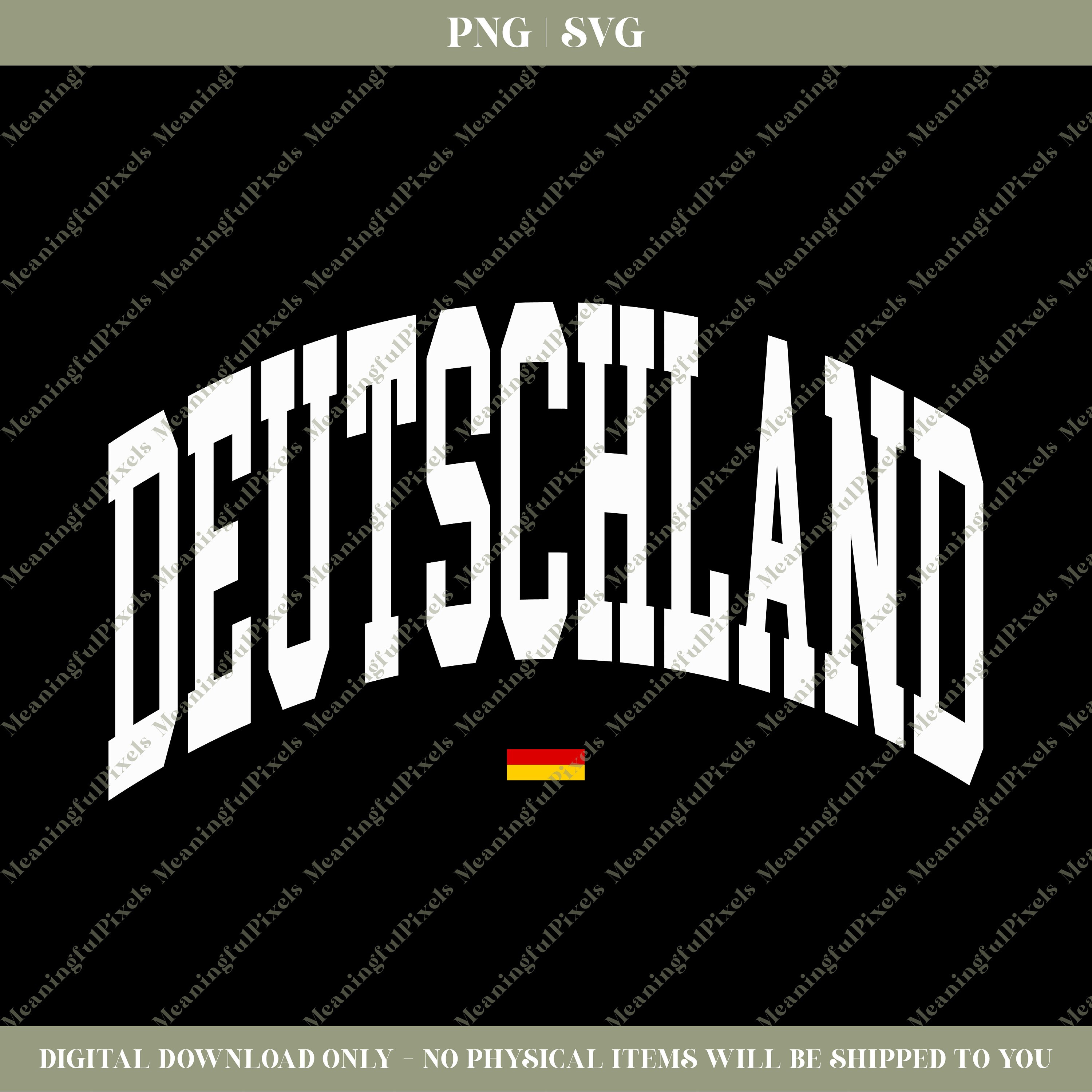 Deutschland | Germany SVG & PNG - Etsy