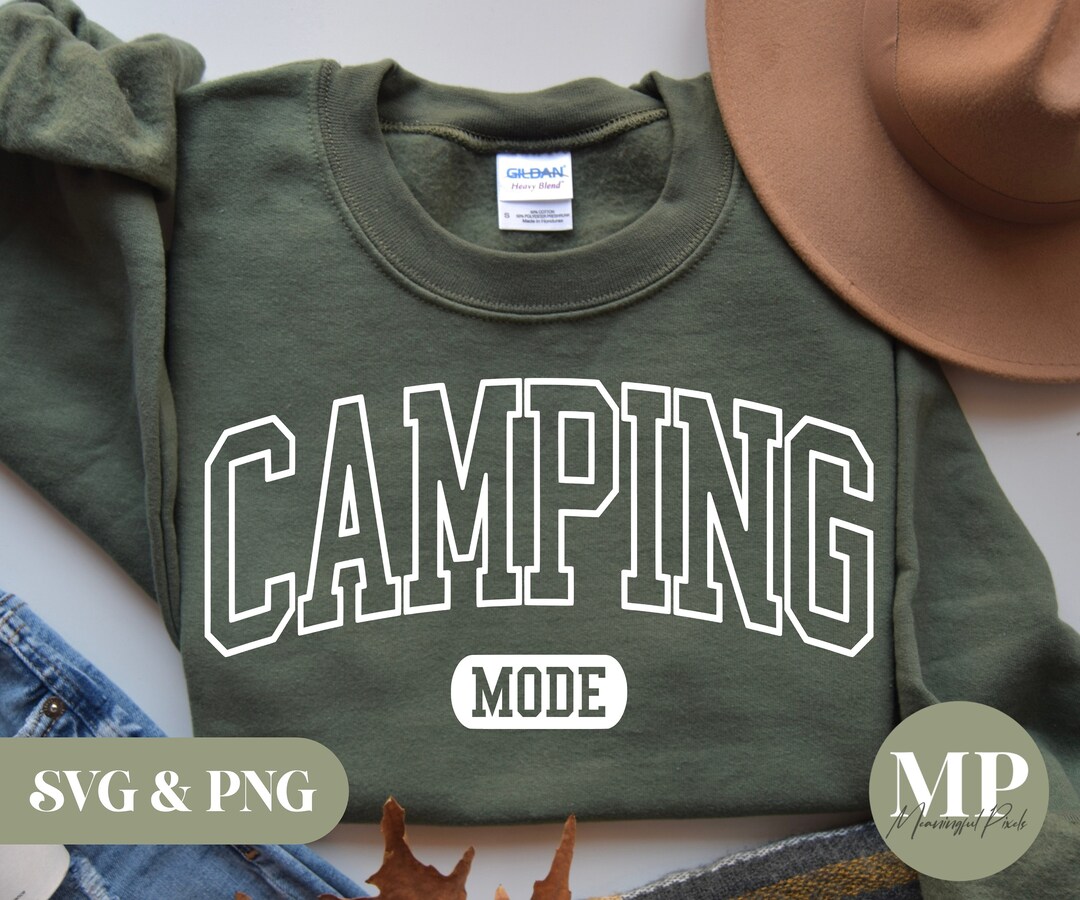 Camping Mode | Camping SVG & PNG - Etsy