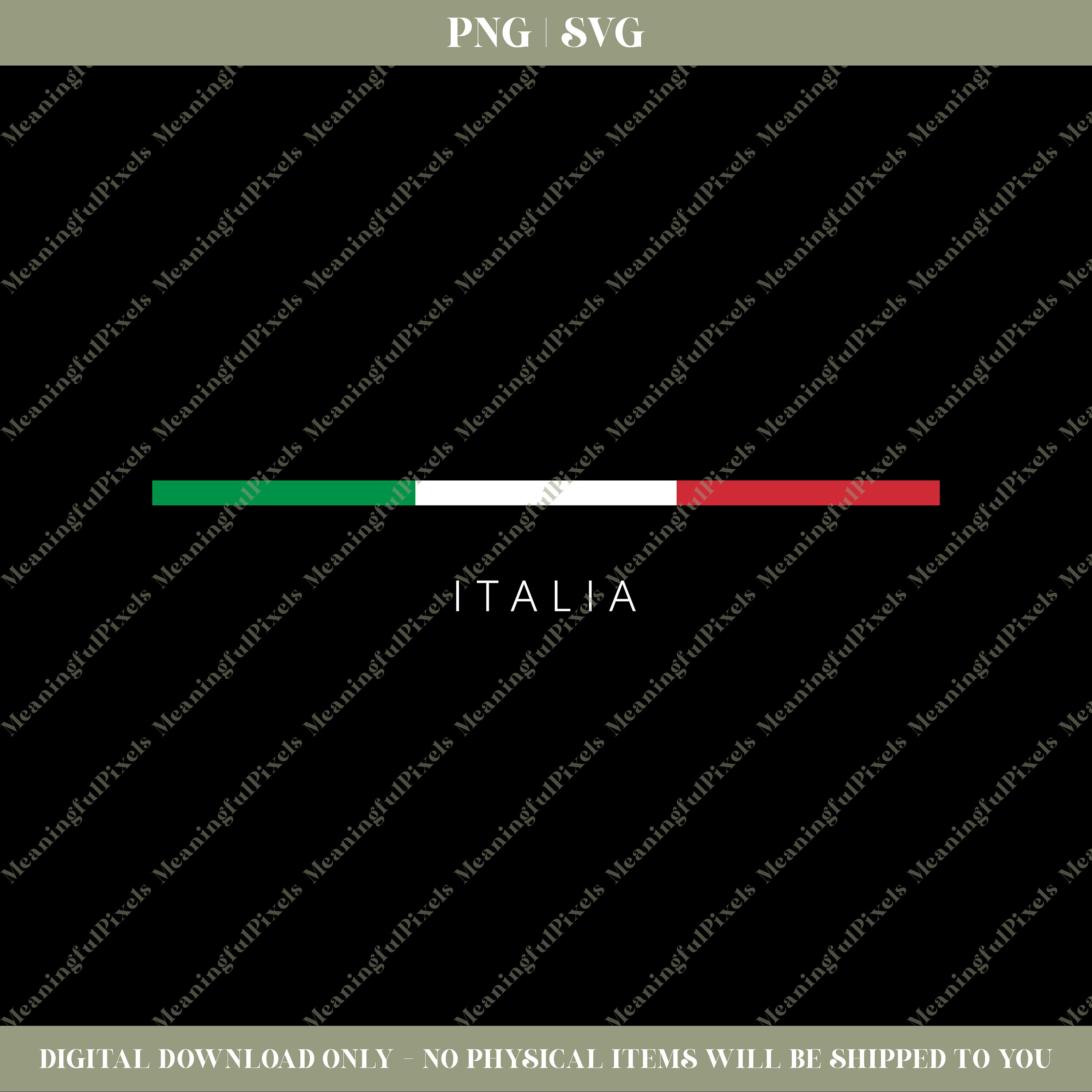 Italia Italy SVG & PNG - Etsy