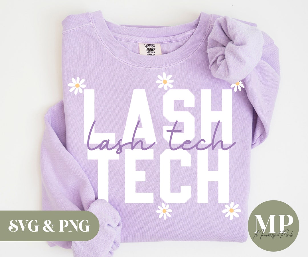 Lash Tech SVG & PNG - Etsy