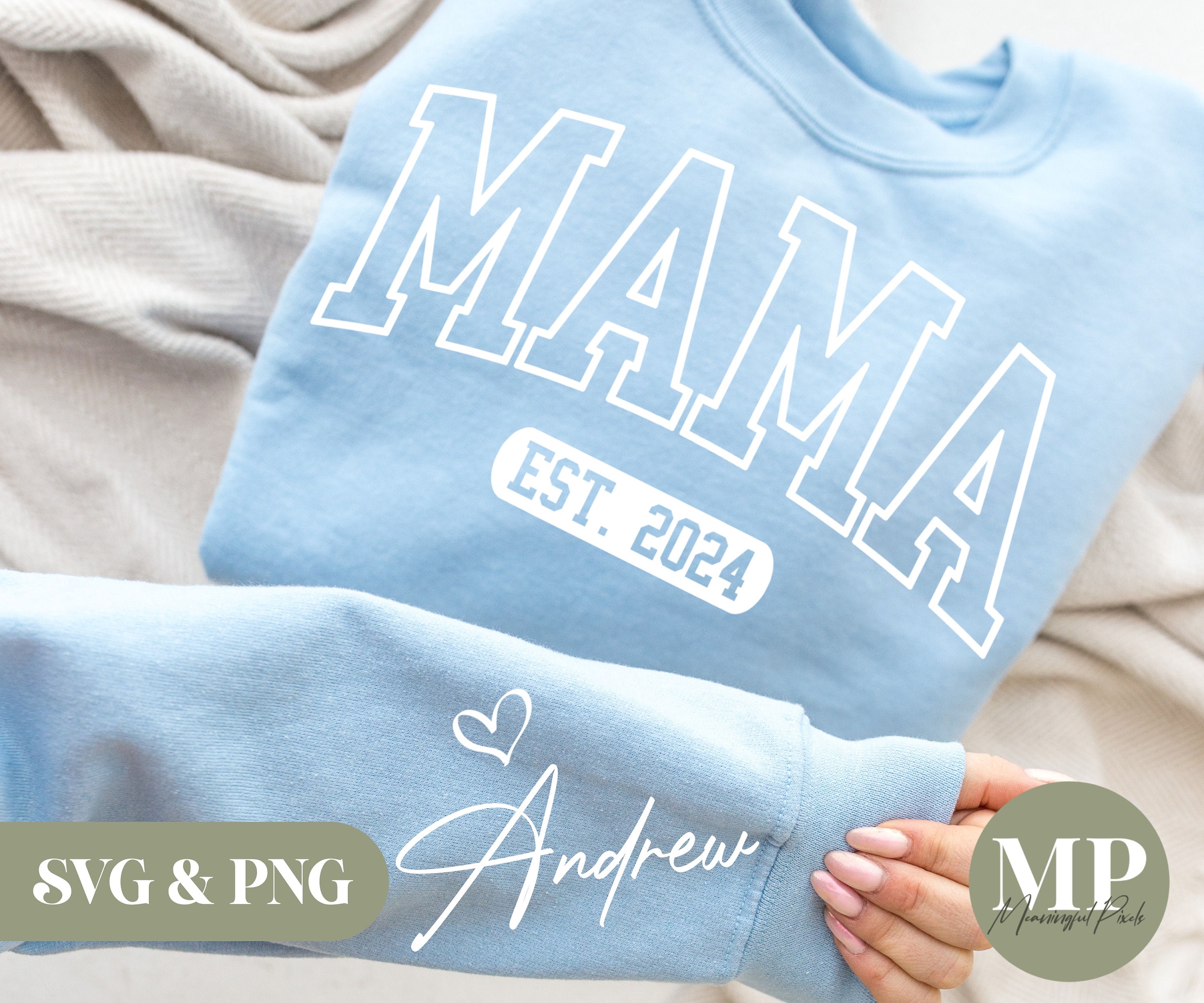 Custom Mama SVG & PNG - Etsy