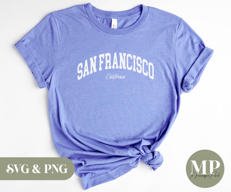 San Francisco SVG & PNG - Etsy