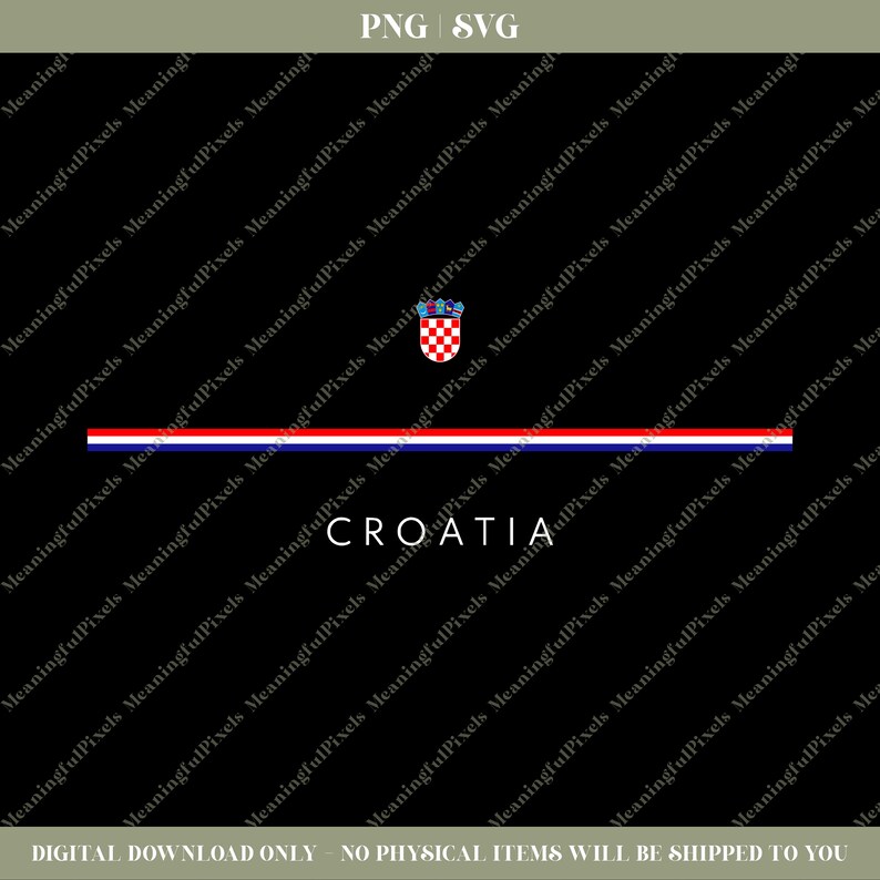Croatia SVG & PNG - Etsy