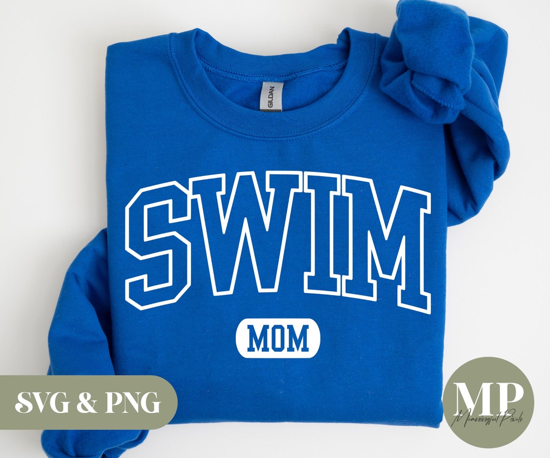 Swim Mom SVG & PNG - Etsy