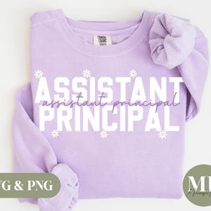 Assistant Principal SVG & PNG - Etsy