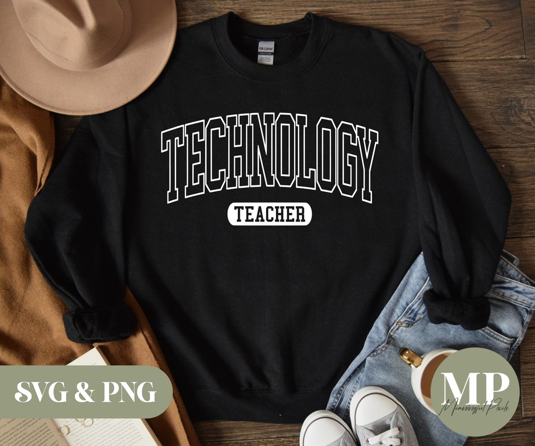 Technology Teacher SVG & PNG - Etsy
