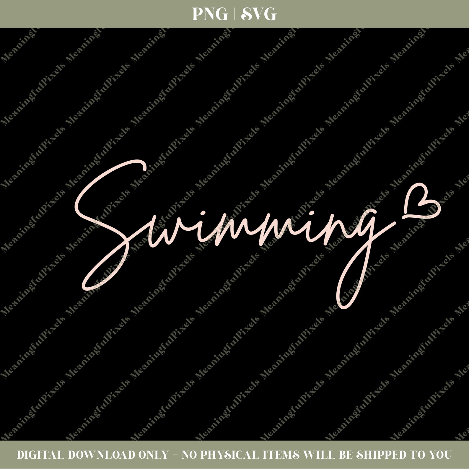 Swimming SVG & PNG - Etsy