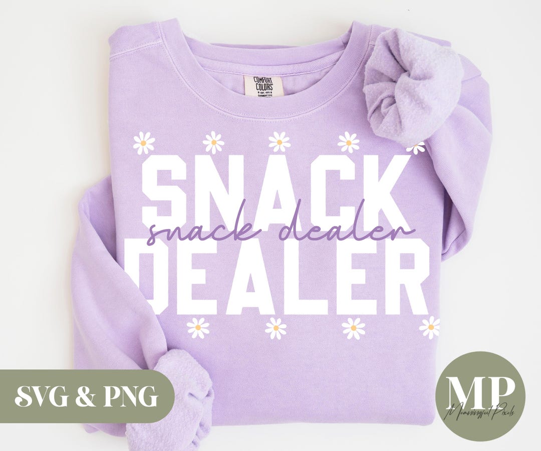 Snack Dealer SVG & PNG - Etsy