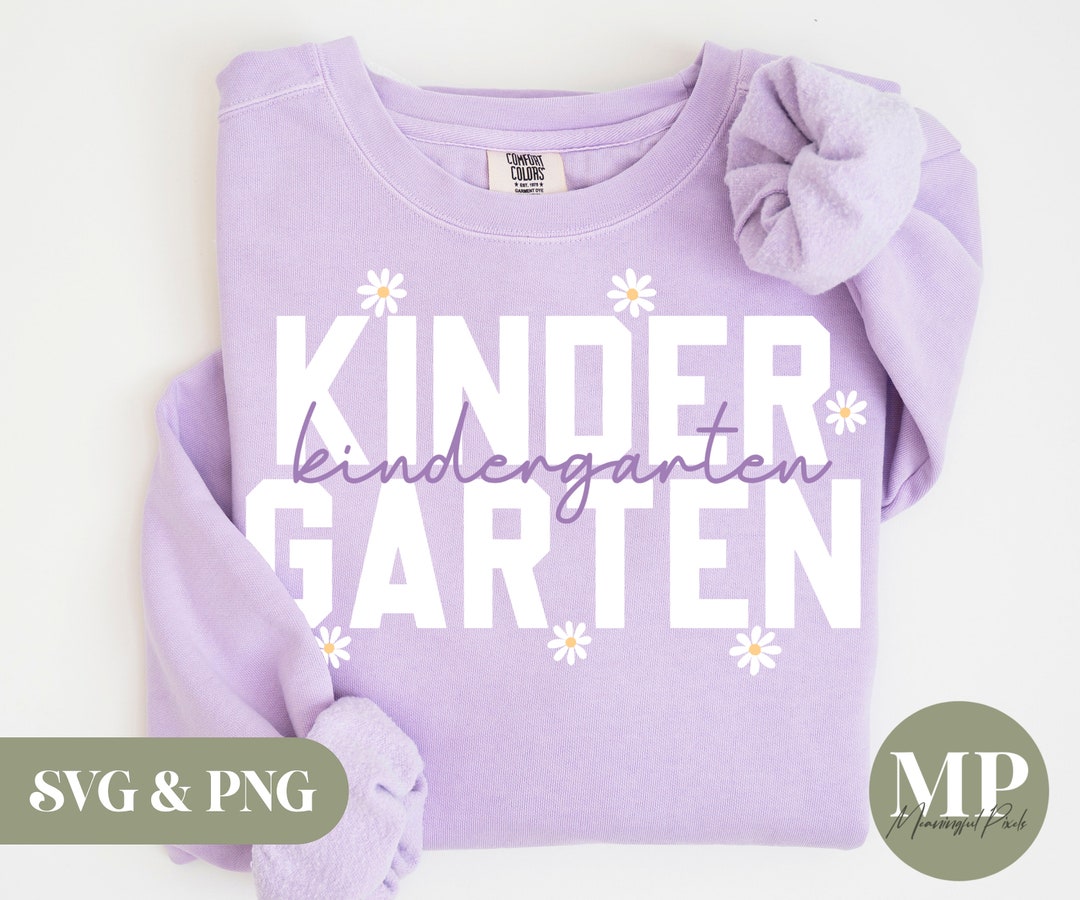 Kindergarten SVG & PNG - Etsy