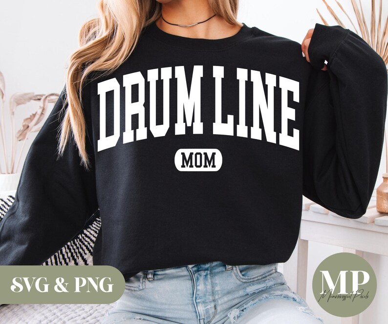 Drum Line Mom SVG & PNG - Etsy