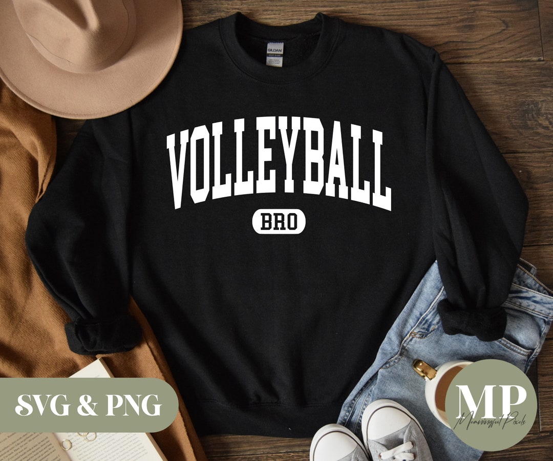 Volleyball Bro SVG & PNG - Etsy