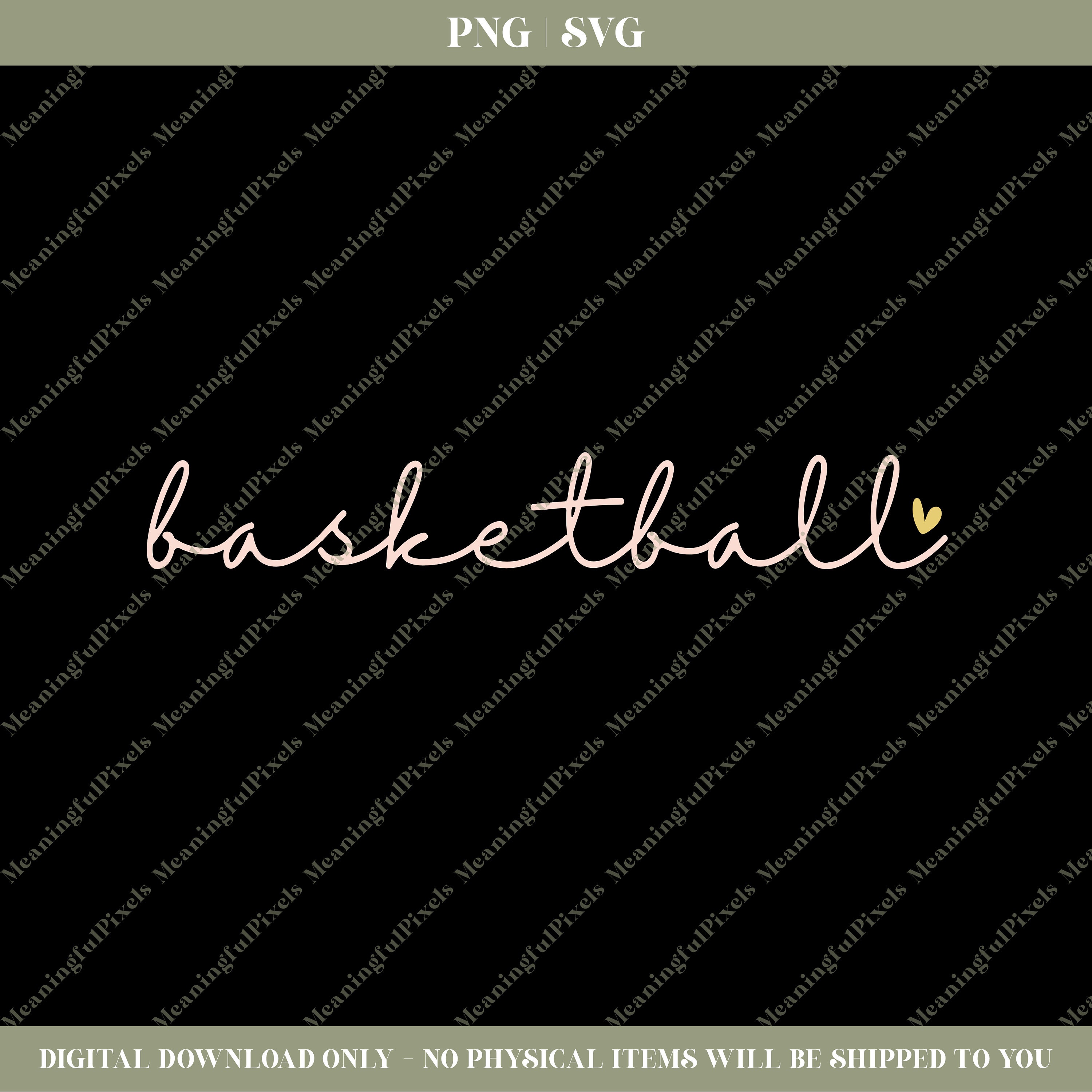 Basketball SVG & PNG - Etsy