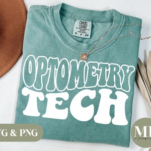 Optometry Tech SVG & PNG - Etsy