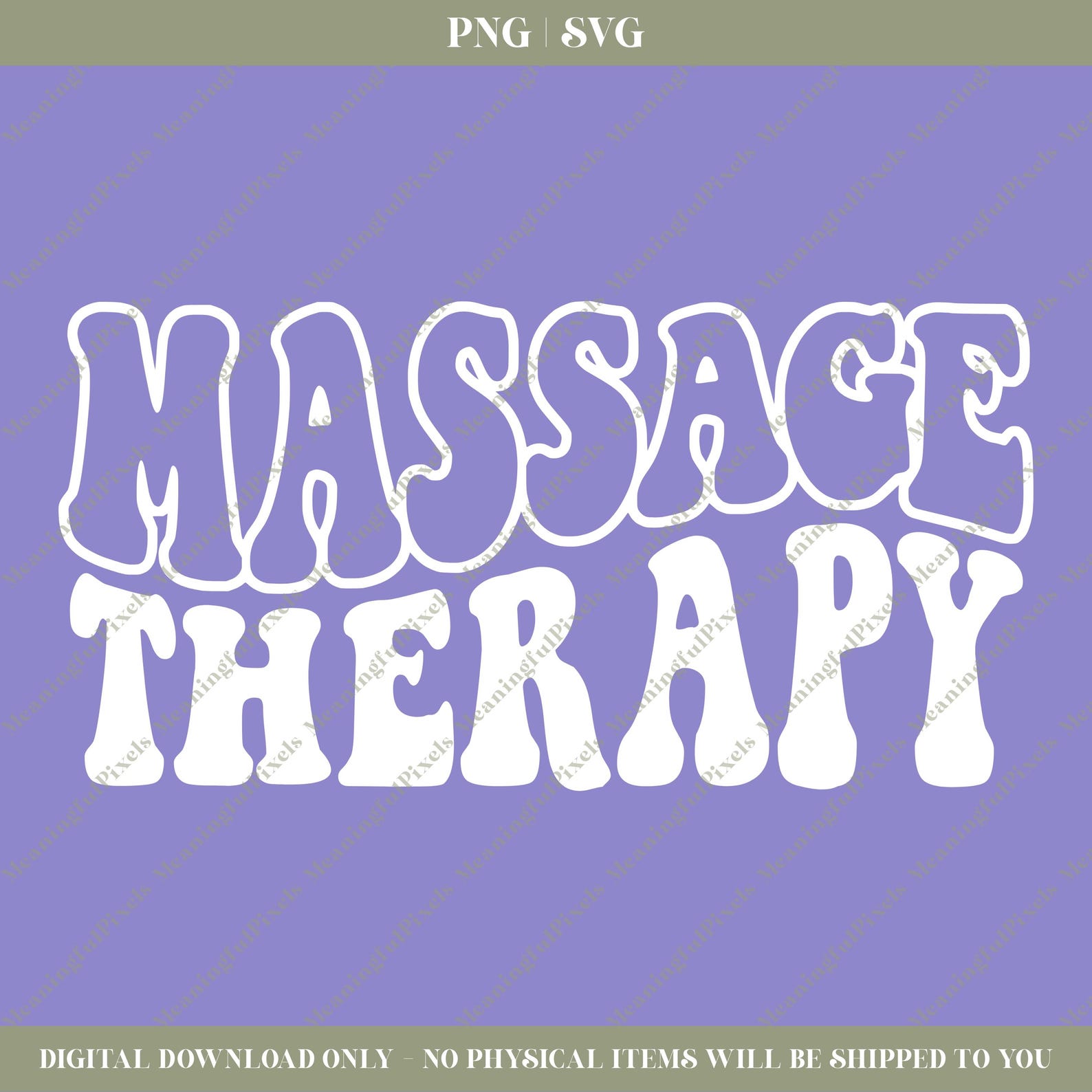 Massage Therapy SVG & PNG - Etsy