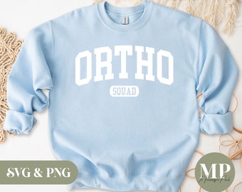 Ortho Squad SVG, Ortho Squad PNG, for Ortho Squad, Dental Gal ...
