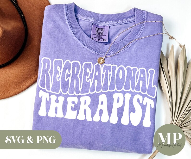 Recreational Therapist SVG & PNG - Etsy