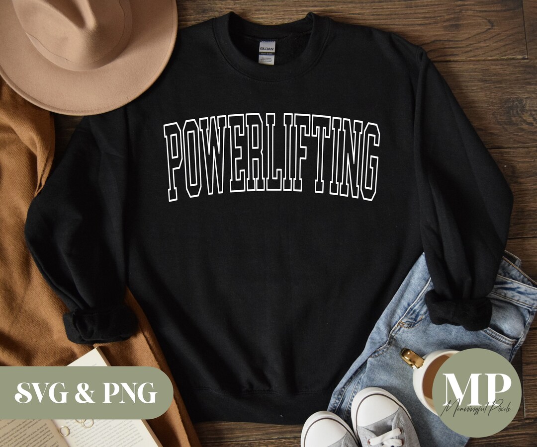 Powerlifting SVG & PNG - Etsy