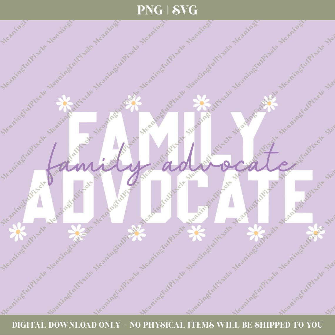 Family Advocate SVG & PNG - Etsy