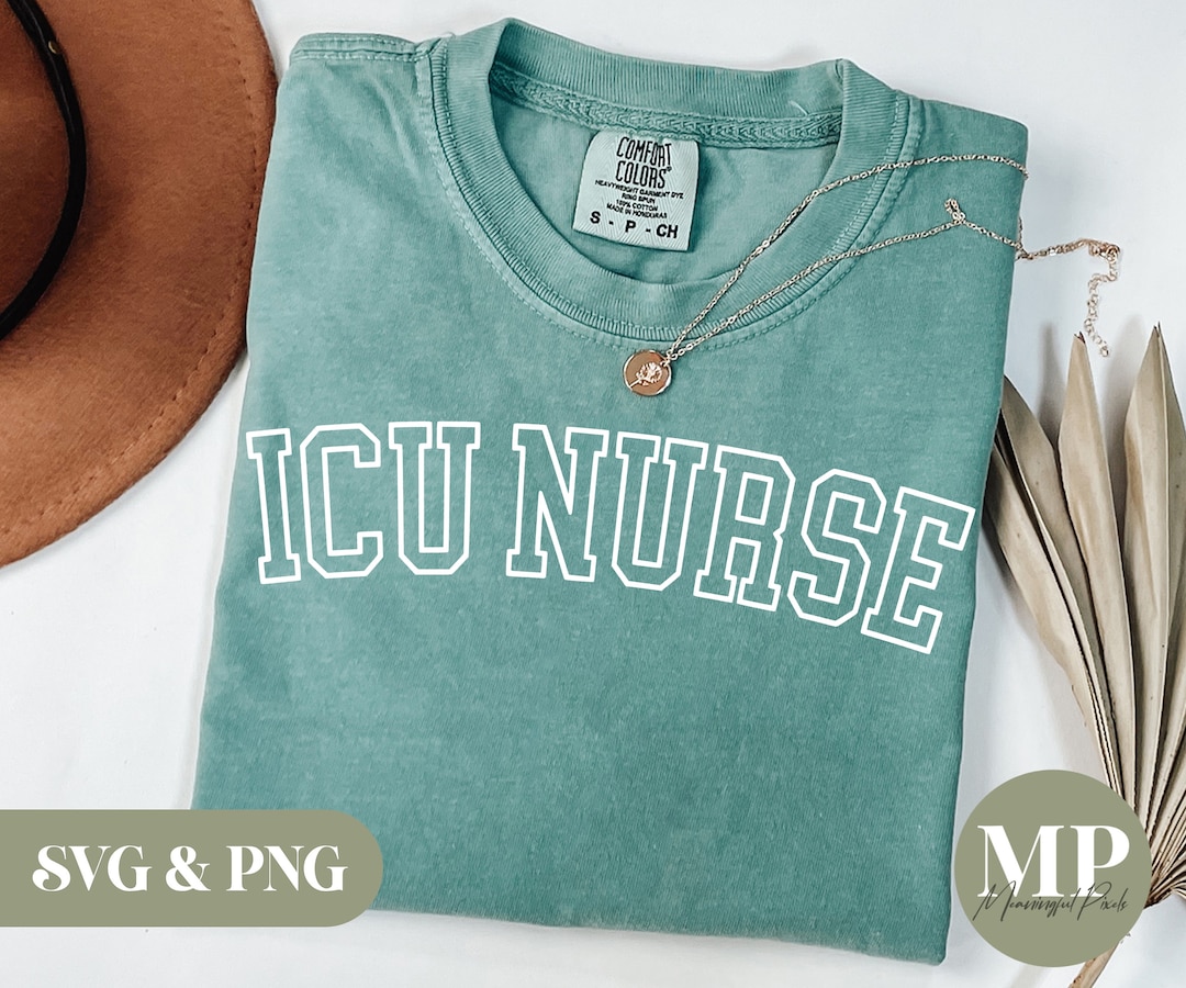 ICU Nurse | Intensive Care Unit Nurse SVG & PNG - Etsy