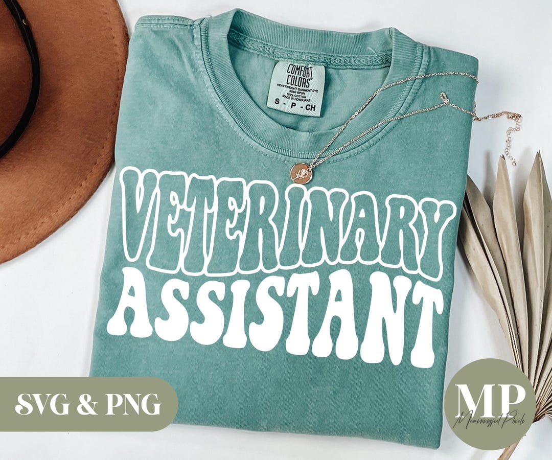 Veterinary Assistant SVG & PNG - Etsy