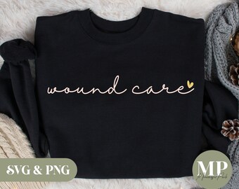 Wound Care Crew SVG PNG, Wound Care Nurse, Wound Nurse Digital Download ...