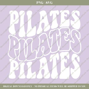 Pilates SVG & PNG - Etsy