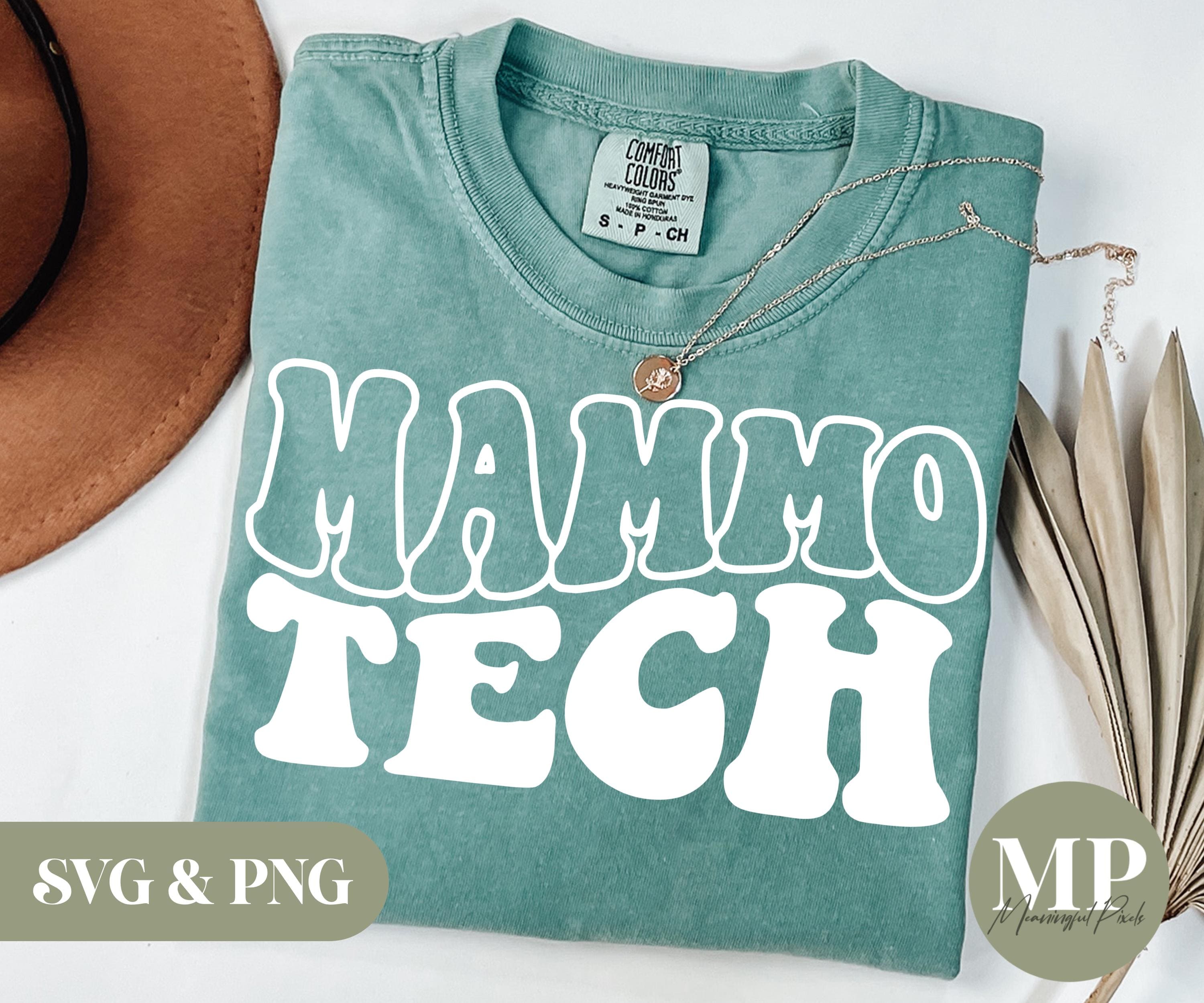 Mammo Tech SVG & PNG - Etsy