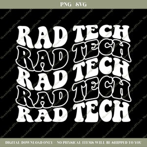 Rad Tech SVG & PNG - Etsy