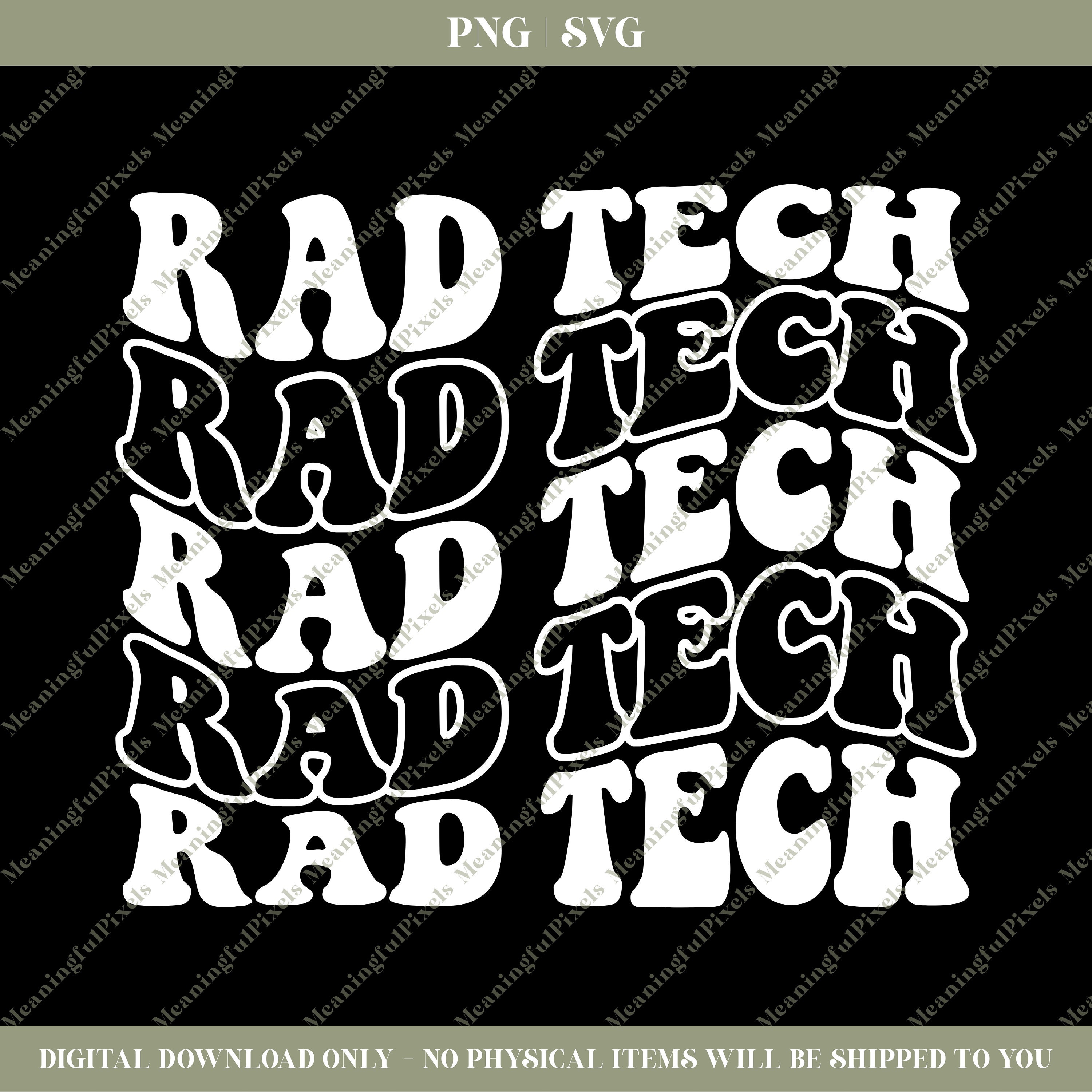 Rad Tech SVG & PNG - Etsy