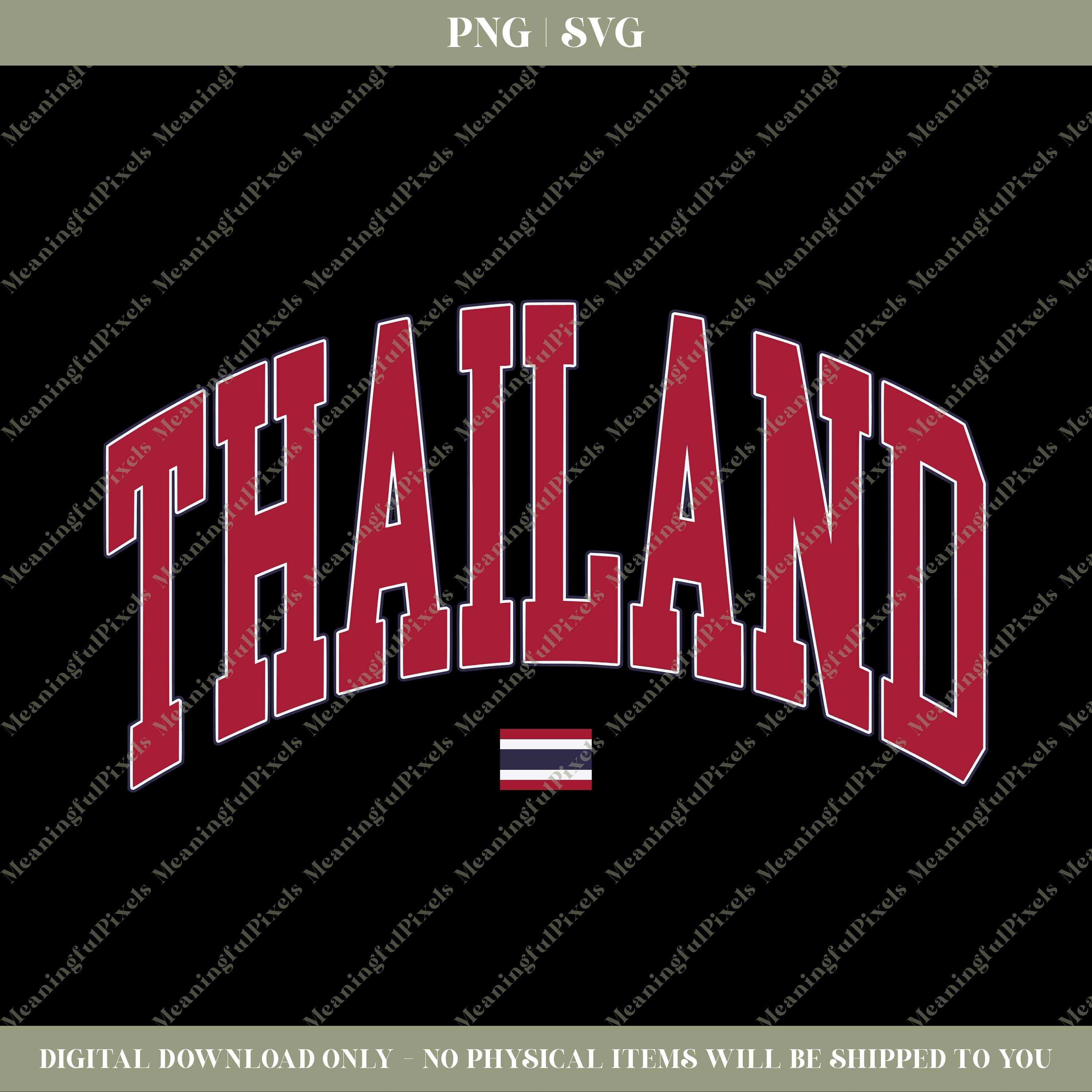 Thailand SVG & PNG - Etsy