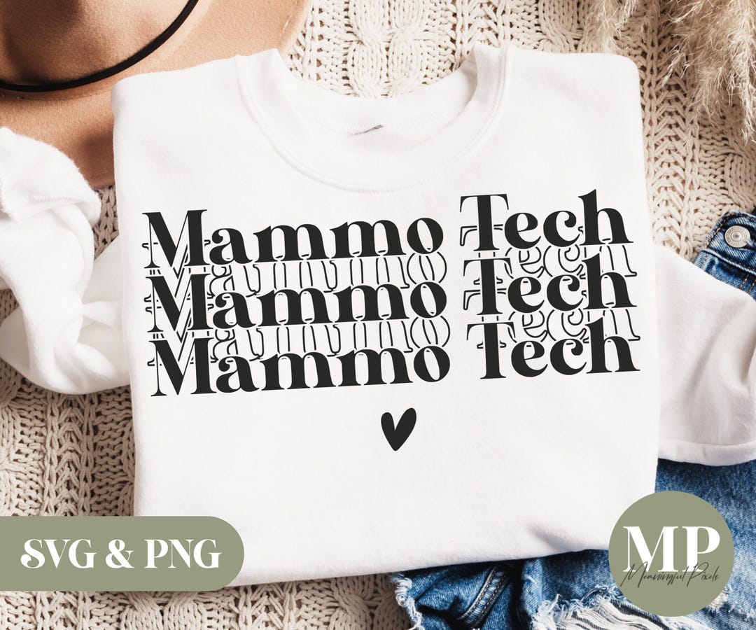Mammo Tech SVG e PNG - Etsy Portugal