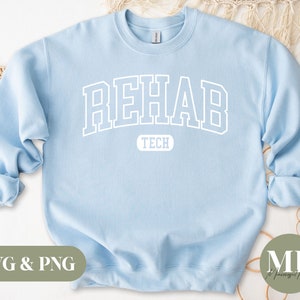 Rehab Tech | Rehabilitation Technician SVG & PNG - Etsy