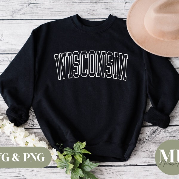 Wisconsin Svg - Etsy