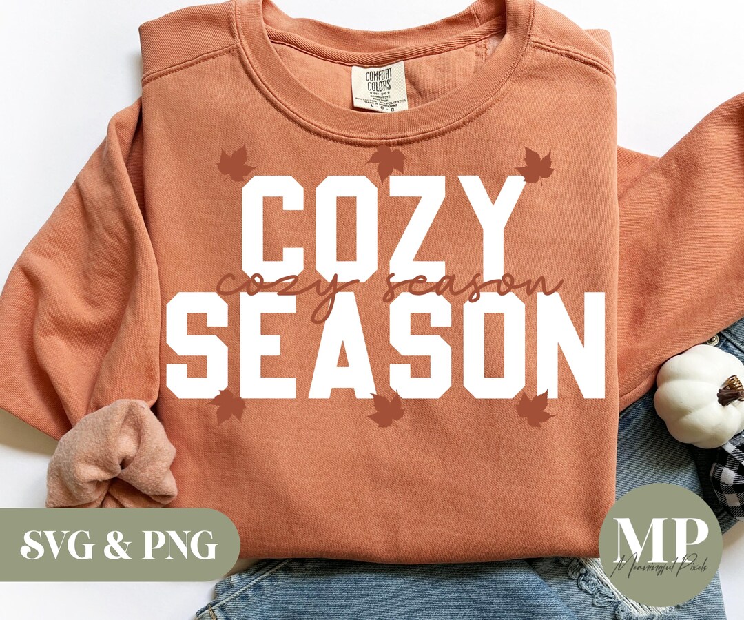 Cozy Season SVG & PNG - Etsy