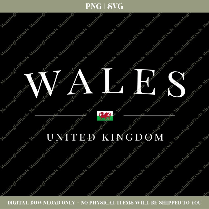 Wales SVG & PNG - Etsy
